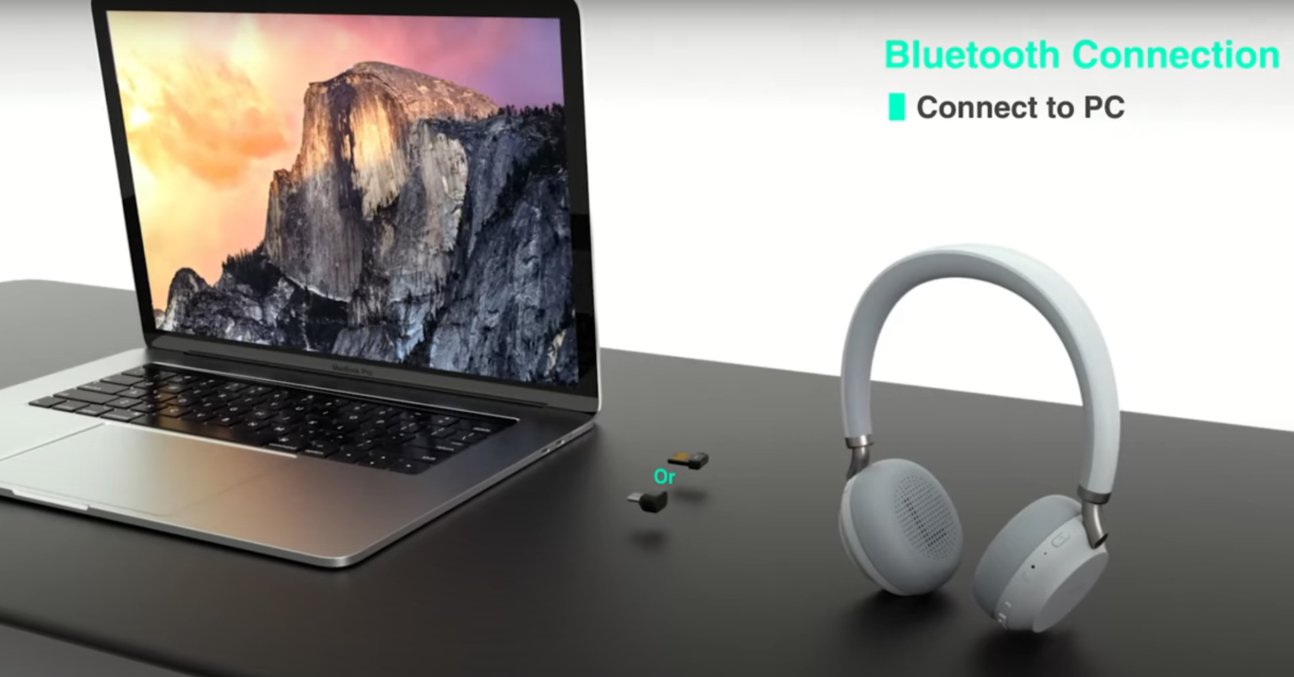 אוזניית מערכת ראש מקצועית אלחוטית יילניק Yealink BH72 Lite USB Headset ...