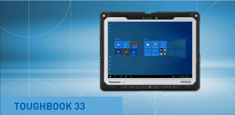 מחשב נייד מוקשח מסך מגע פנסוניק PANASONIC TOUGHBOOK CF-33 I5-10310U 4 ...